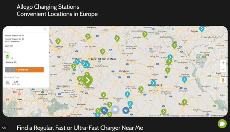 Finding Allego Chargers - Allego